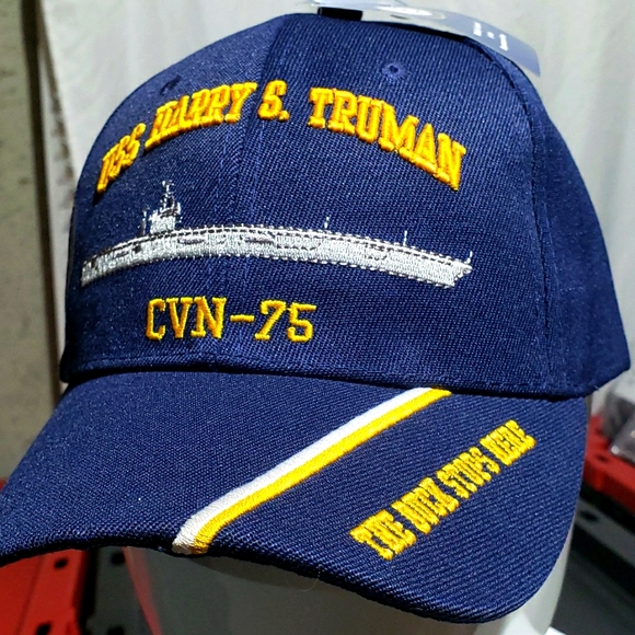 Accessories | Military Us Navy Uss Harry S Truman Hat | Poshmark